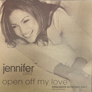 Jennifer Lopez / Open Off My Love - UK Promo Only With Jacket!!!!!
